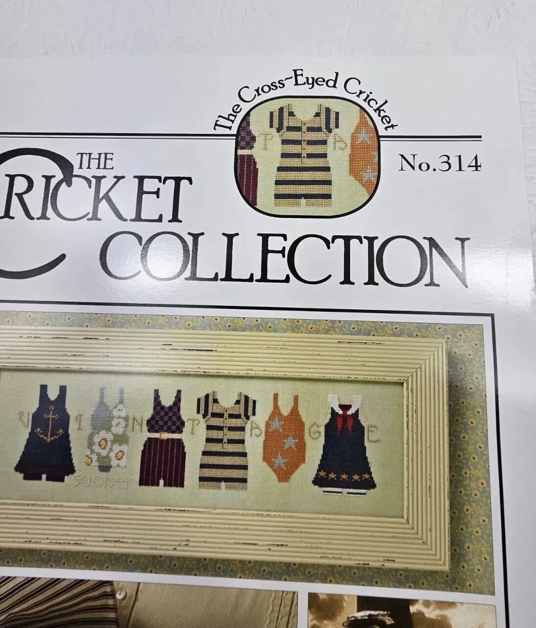 The Cricket Collection Cross Stitch Pattern Summers At The Lake By ...