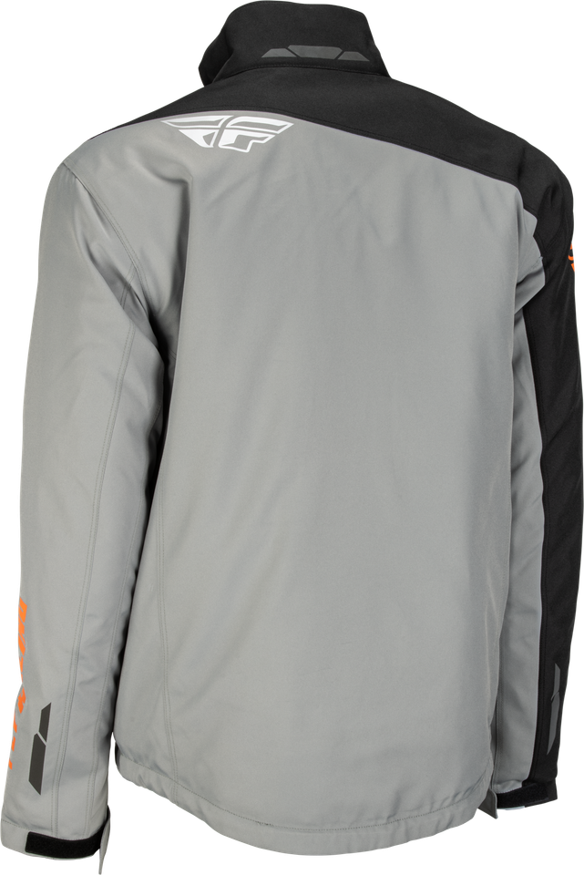 FLY RACING AURORA JACKET GREY/BLACK/ORANGE LG 470-4123L | eBay