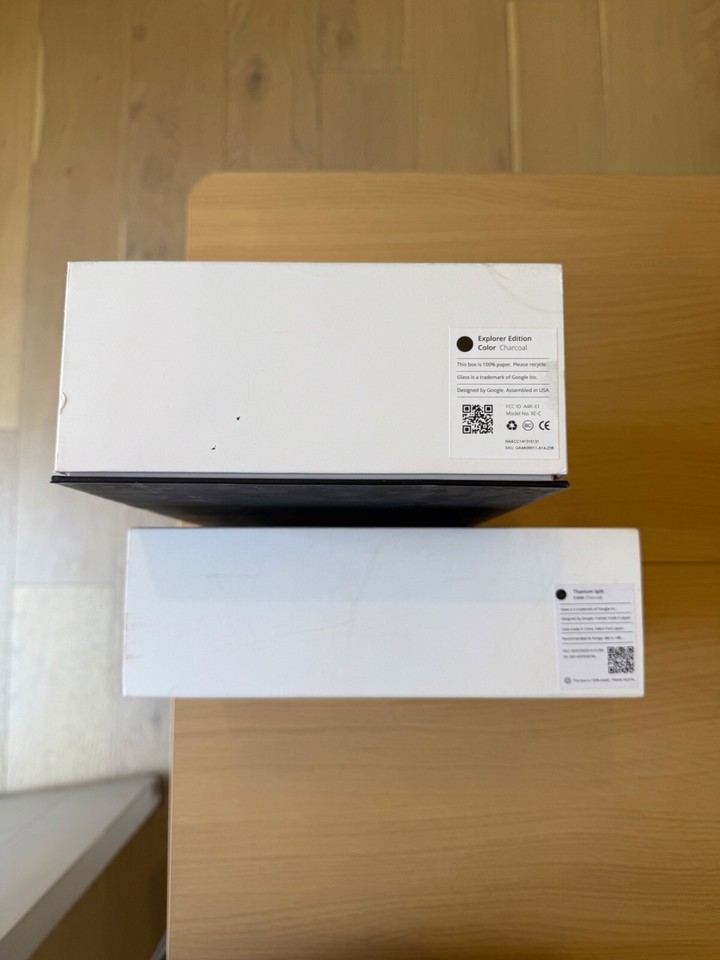 Google Glass XE-C Explorer Edition – Full Kit + Titanium Frame – New ...