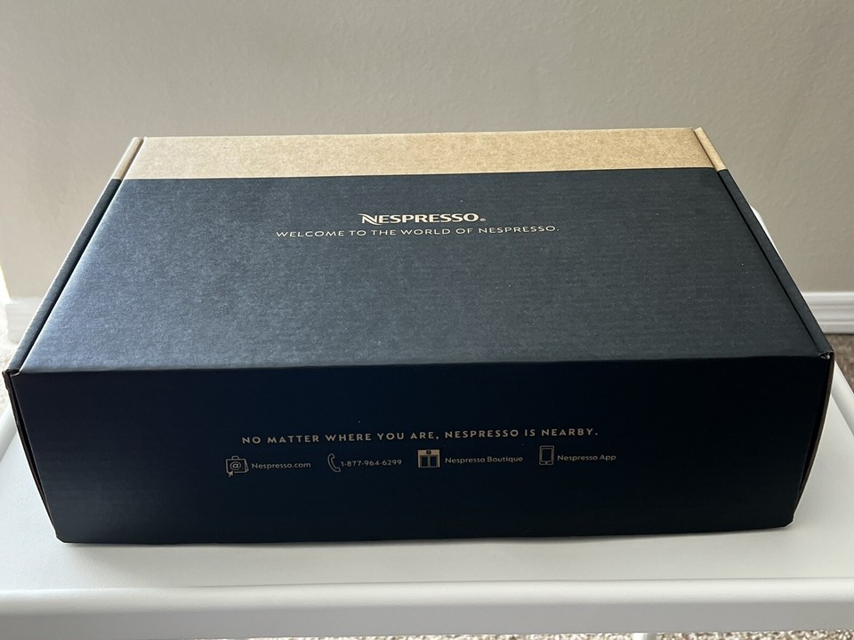 nespresso Welcome Kit With Cups And Vertuo Coffee Pods And Coasters | eBay
