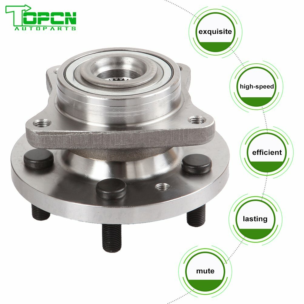 Qty 2 Front Whee Hub Bearing For Land Rover Lr3 Lr4 Range Rover Sport ...