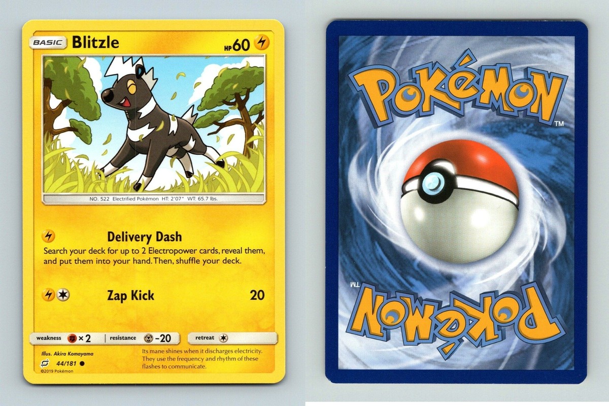 Blitzle 44181 Team Up Sun Moon Pokemon Trading