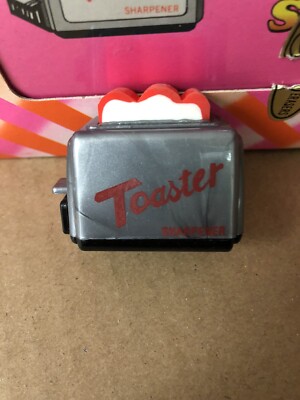 Vintage Toaster sharpener & Eraser Cute vintage toy piece 6 pcs new old ...