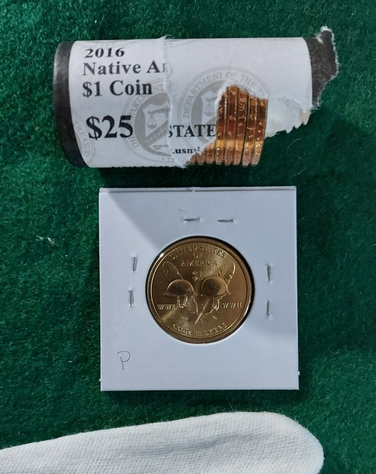 2016-P Native American Dollar Uncirculated Code Talkers. | eBay
