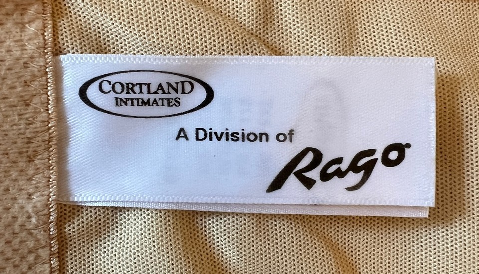 Rago - Cortland Intimates, Under-Bust Shaping Torsette #9609 In Beige ...