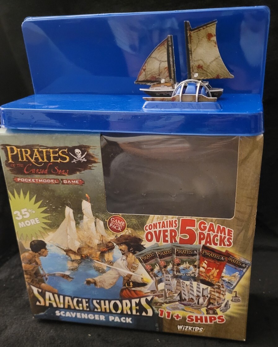 Wizkid Pirates CSG Savage Shores #45 With Flat & box.. ~ BOX ONLY NO ...