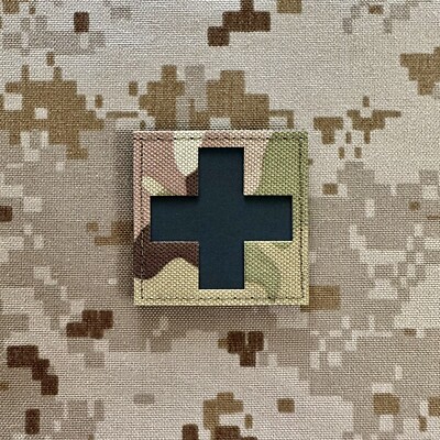IFAK Patch Multicam OCP on Black EMT Paramedic EMS Non-Reflective ...