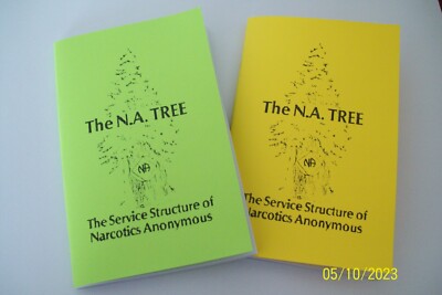 NARCOTICS ANONYMOUS (RELATED) " NA TREE" (REPLICA) EARLY SERVICE MANUAL ...