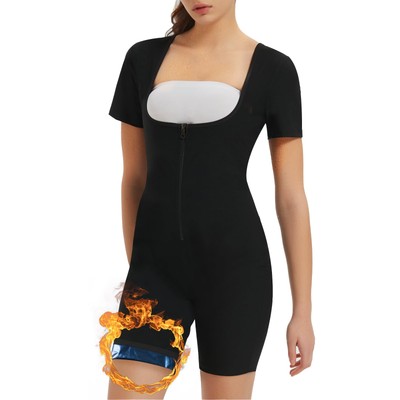 Donason Tuta da Sauna per Donna Completa Snellente Sudorazione Body ...