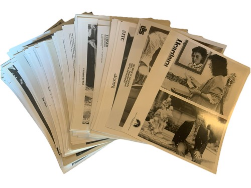 Lot 100 Vintage B&W Movie Photos & Stills, Press & Publicity Shots 1920 ...