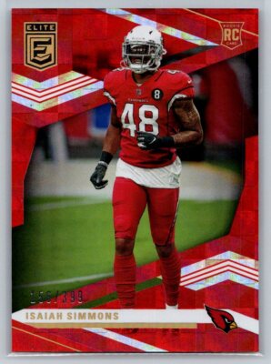 2020 Donruss Elite #238 Isaiah Simmons Red 156/399 RC CARDINALS | eBay