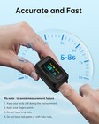 Fingertip Pulse Oximeter Finger Blood Oxygen Monitor Spo2 Reading ...