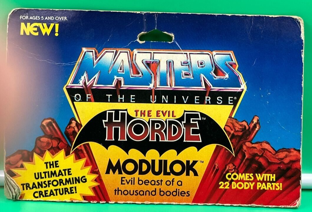 1985 Vintage Mattel MOTU Masters of the Universe Evil Modulok Original ...