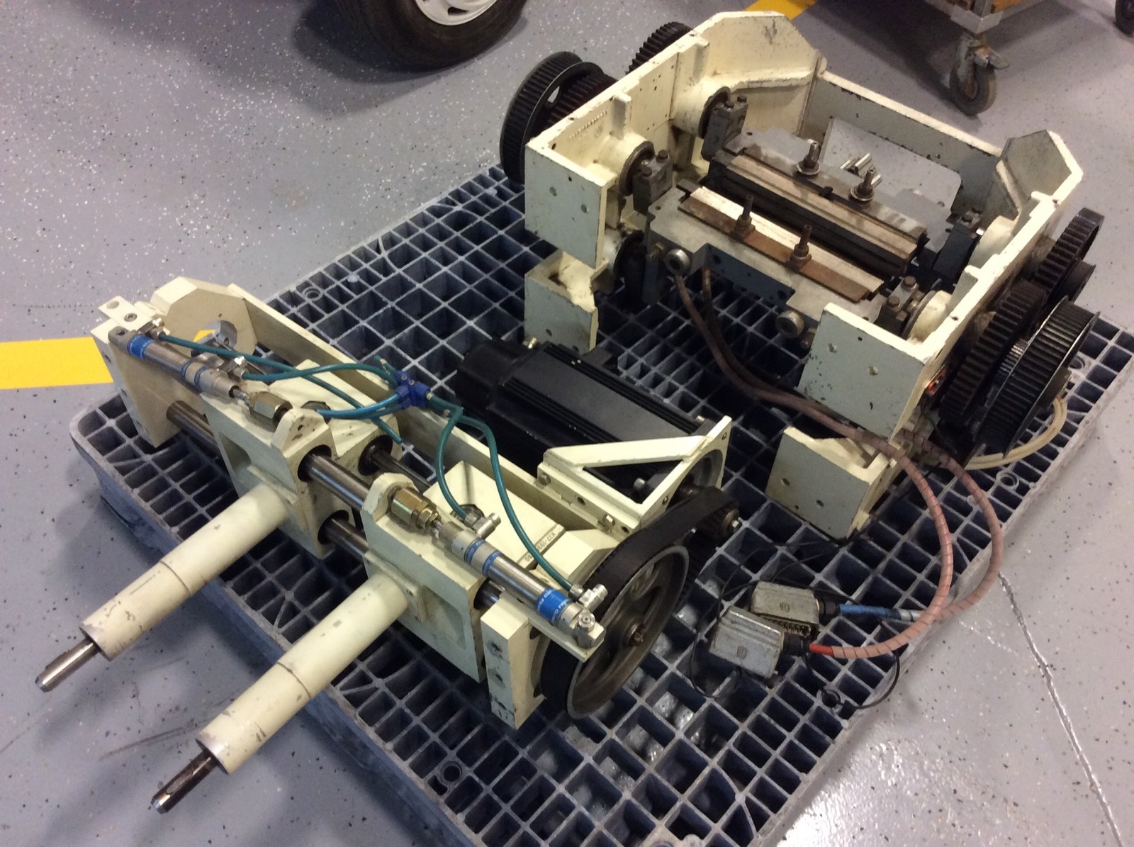 ROVEMA BAG SEALER ASSEMBLY W/ LAKO TOOL #70045-H14 SEALING JAWS FOR ...