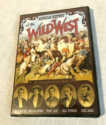 American History of the Wild West Documentary 2 Disc DVD Set New Sealed ...