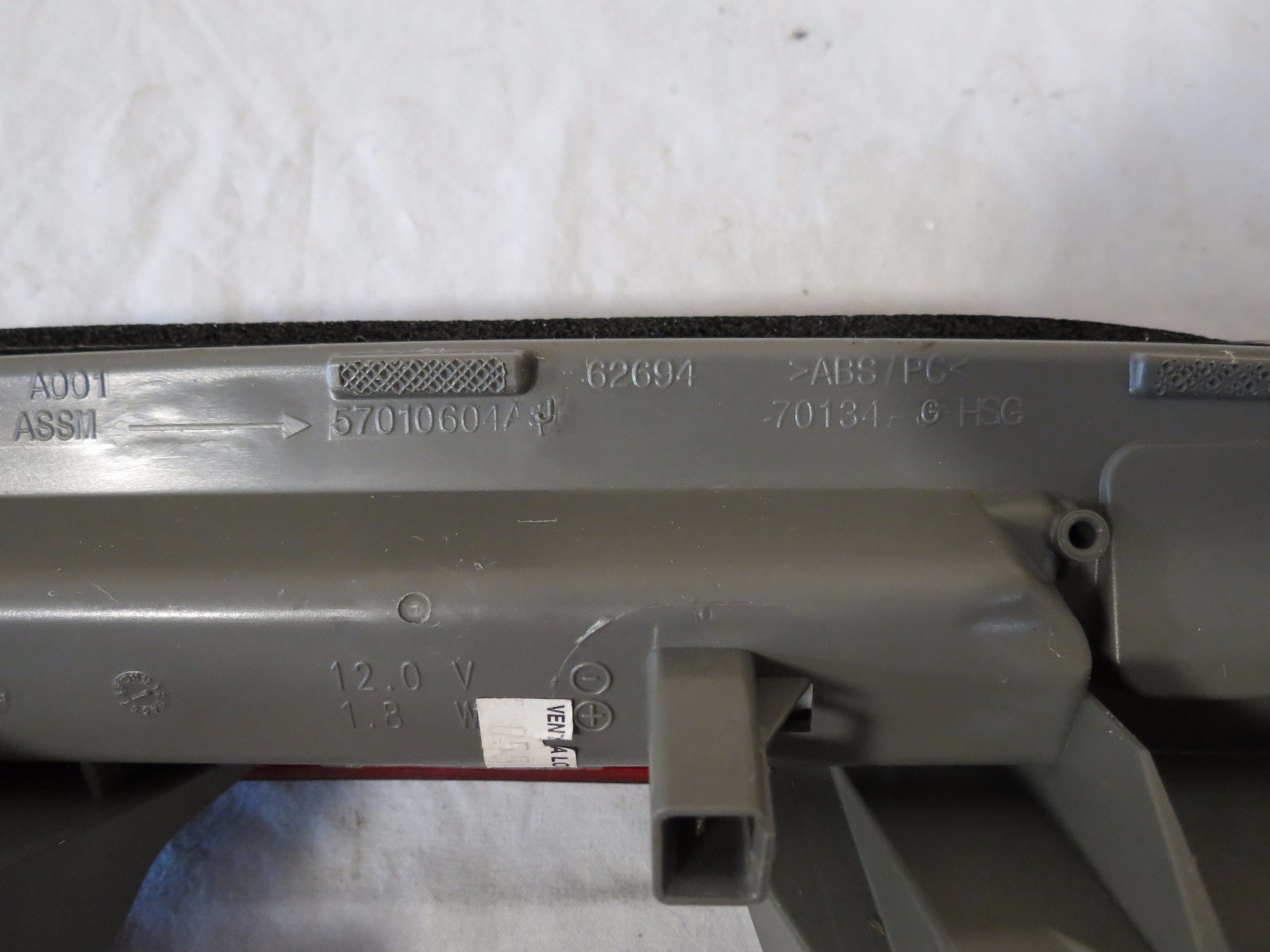 11 12 13 14 Dodge Charger Trunk High Mount Third Brake Light Lamp OEM ...