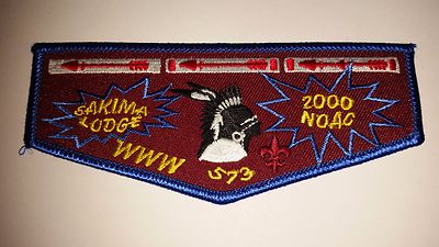 OA Sakima Lodge 573 F11 2000 NOAC Flap | eBay