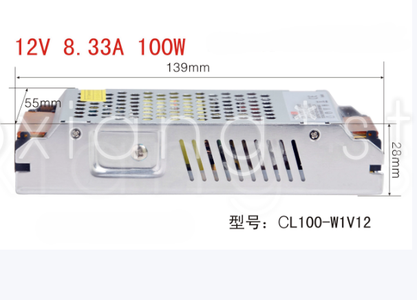 1pc Silent transformer 12V 8.33A 100W Switching power supply CL100 ...
