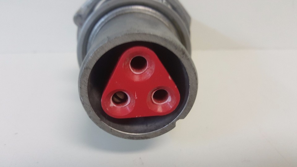 GUARANTEED GOOD USED! COOPER CROUSE-HINDS 30A 250VDC 600VAC RECEPTACLE ...