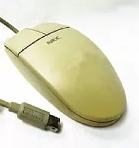 NEC PC 98 Mouse genuine Circular Connectors 98 9801 Operation Confirmed ...
