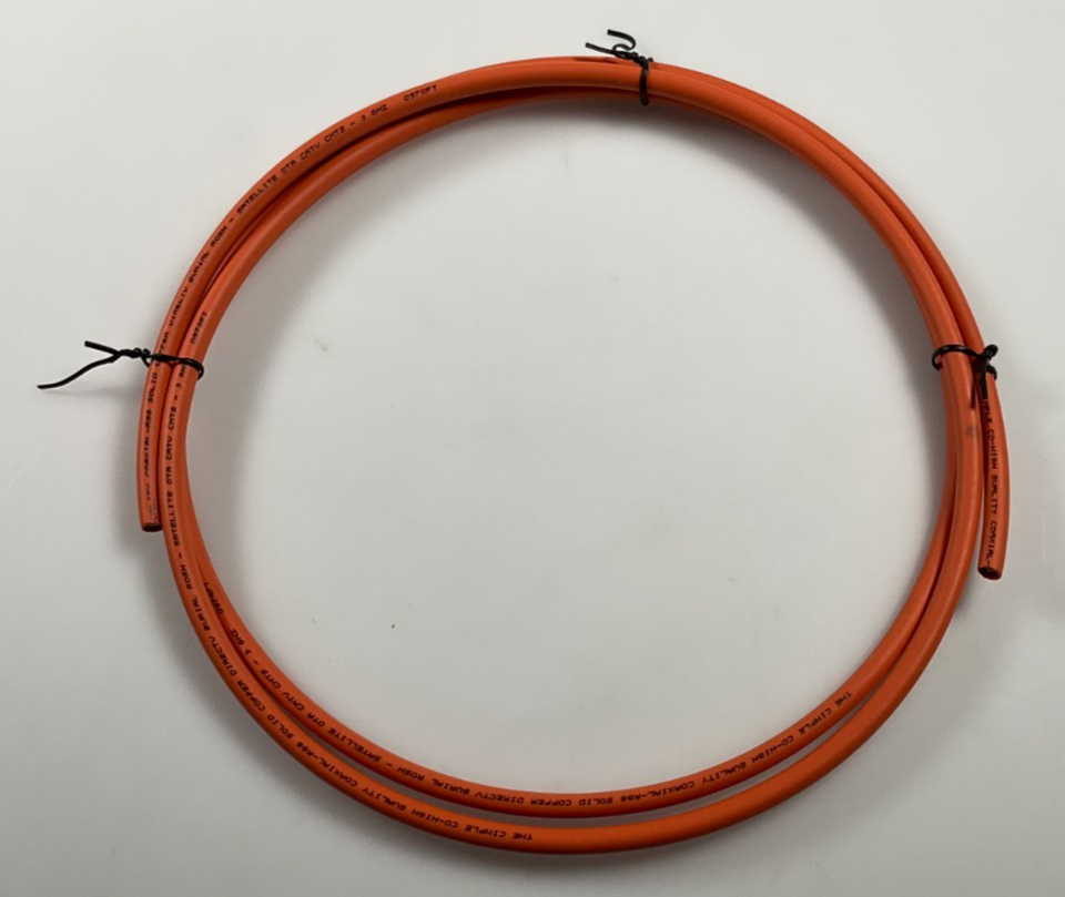 6 FT Direct Burial RG6 Coax, Underground Coaxial Cable - NO ENDS - 110 ...