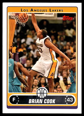 2006-07 Topps #128 Brian Cook Los Angeles Lakers | eBay
