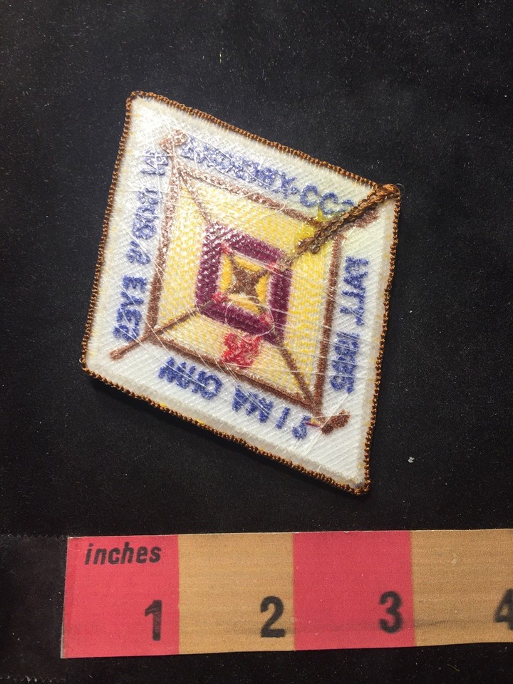 Vtg 1992 Phoenix Arizona Boy Scouts Patch WHO AM I IN GOD’S EYES 89WE ...