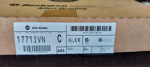Allen Bradley Rockwell 1771-IVN/C 10-30 VDC Low True Input Module | eBay