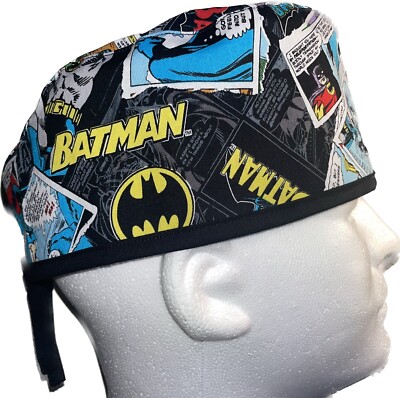 DC Comics Batman Comic Scrub Hat | eBay