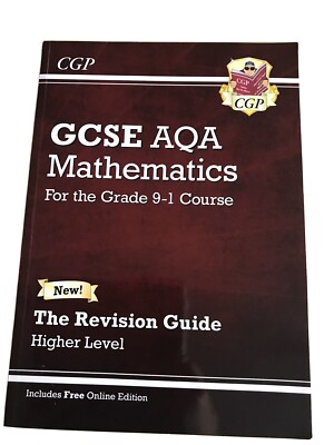 CGP GCSE AQA Mathematics Grade 9-1 The Revision Guide | eBay UK