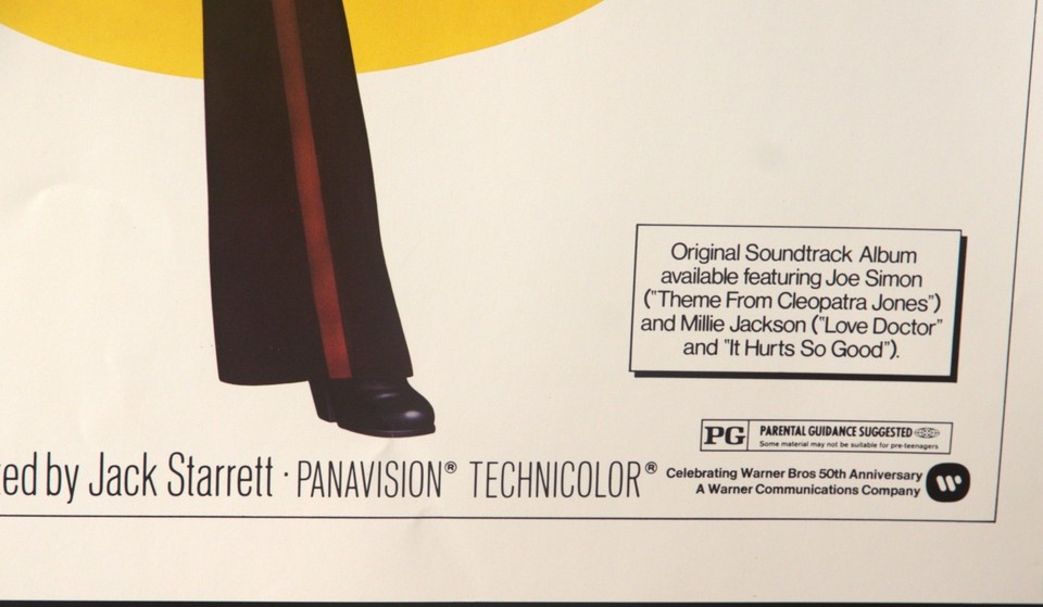 Cleopatra Jones - 1973 Original Half Sheet Poster. Blaxploitation ...