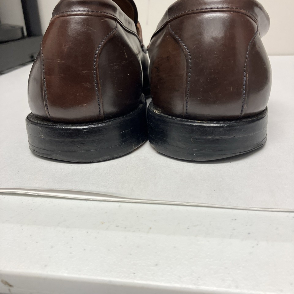 Allen Edmonds Randolph Men’s Shoes Slip On Penny Loafers 10 E Dark ...