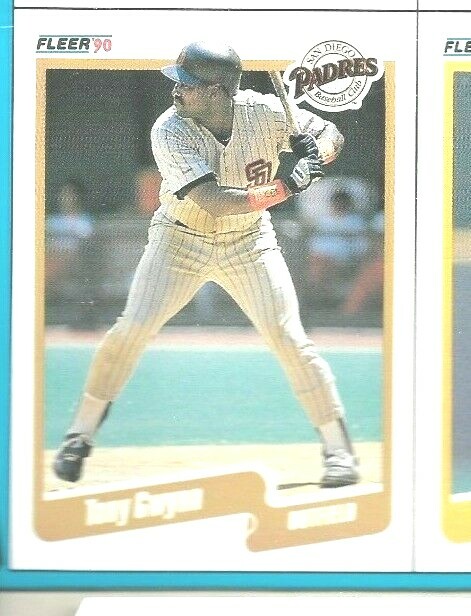 1990 Fleer EMPTY Display 36 CT Box Tony Gwynn Kevin Mitchell Tim ...