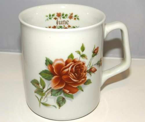 Reutter Porzellan Germany Coffee Mug Tea Cup Porcelain JUNE ROSE ...