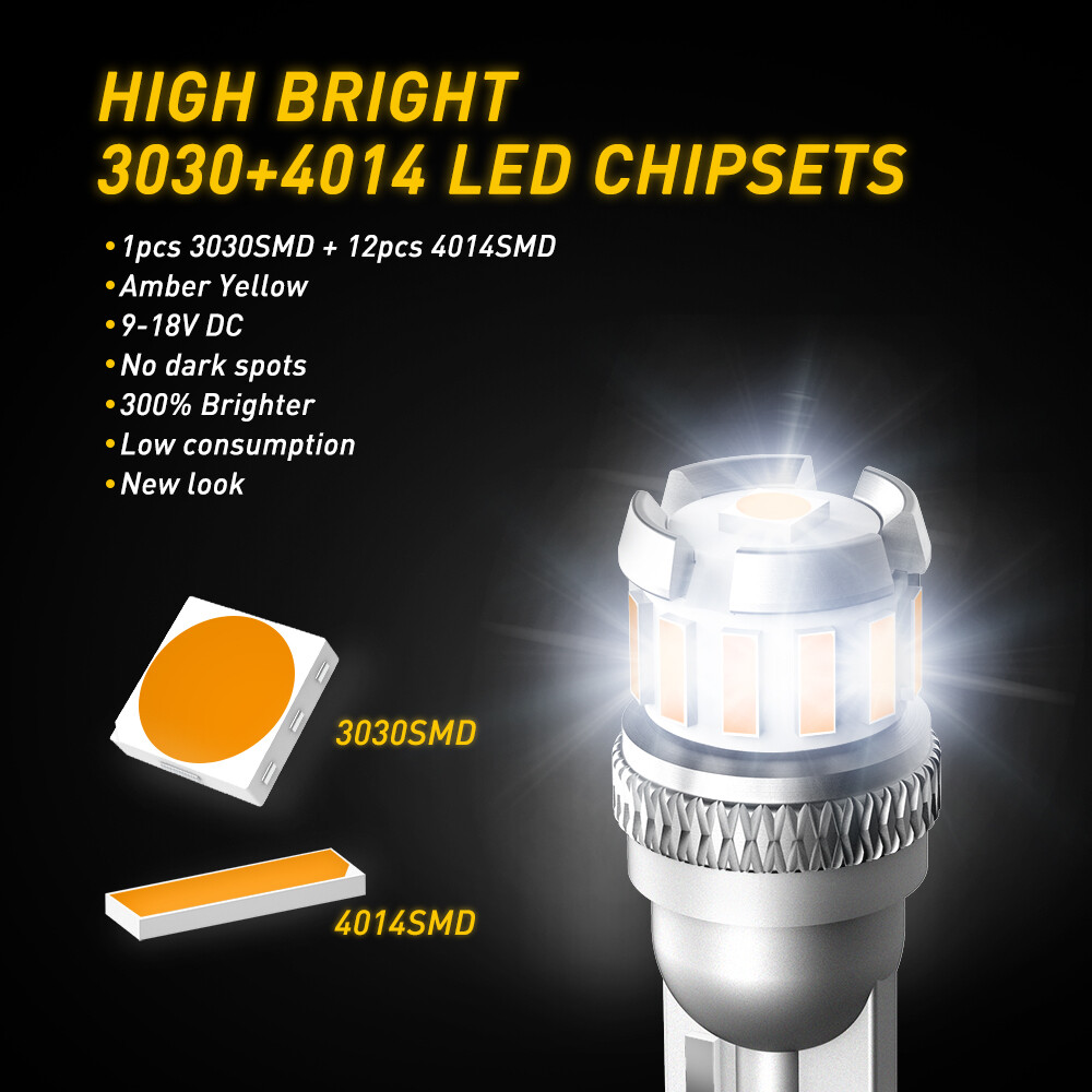 T10 CAR LED 501 SIDE LIGHT BULBS CANBUS ERROR FREE PRO SMD XENON WHITE ...