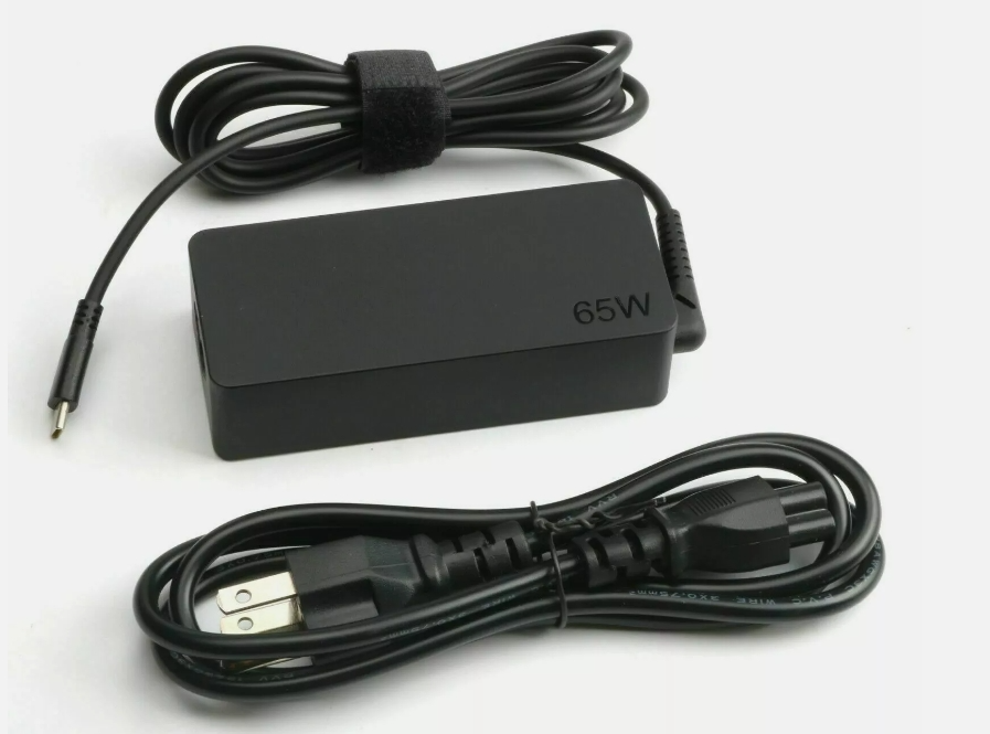 NEW OEM Lenovo 65W USB-C Type-C Laptop Charger AC Adapter ADLX65YLC3A ...