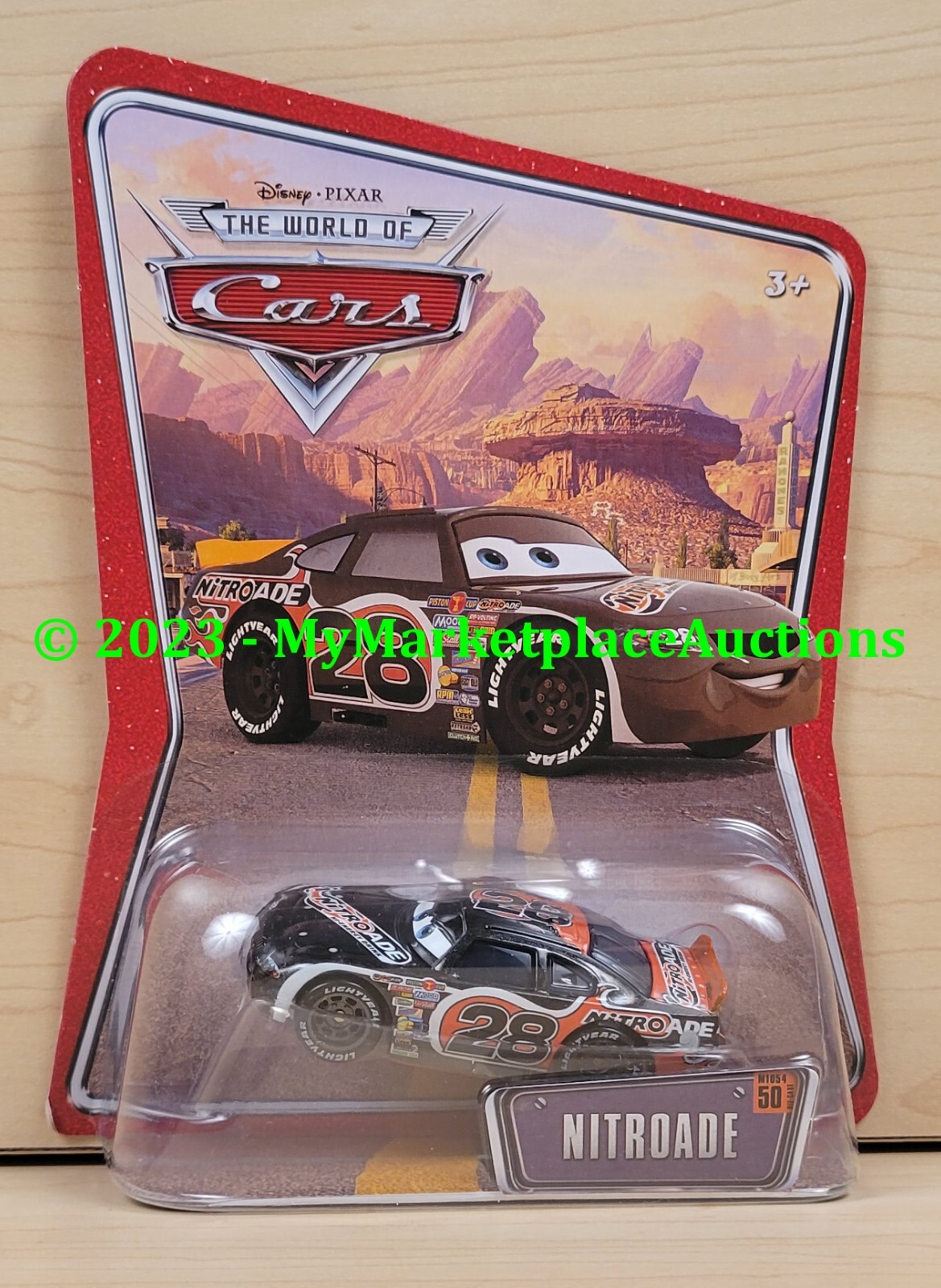 NITROADE #28 - DISNEY PIXAR WORLD OF CARS - #50 PISTON CUP RACER | eBay