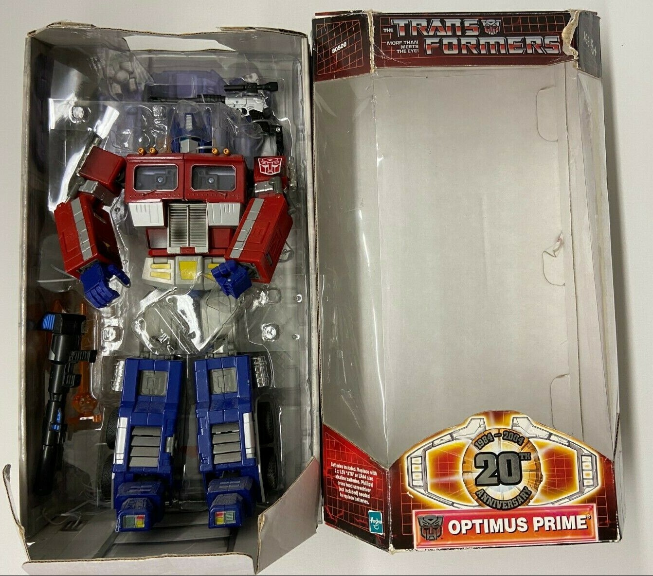 Transformers Masterpiece Optimus Prime Anniversary 2003 Hasbro Edition ...
