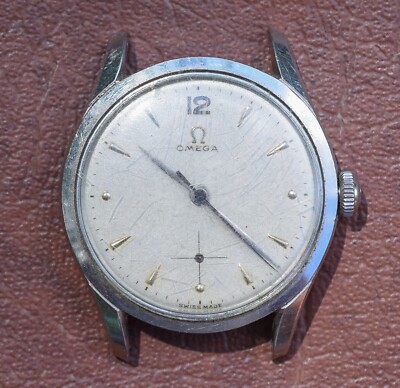 Vintage OMEGA 36mm Cal. 30T2SC Stainless Steel Watch Unpolished AS IS ...