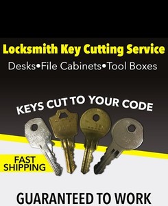 Teknion/Pundra/Wesko/Global File Cabinet Key Code Cut T651 thru T700 ...