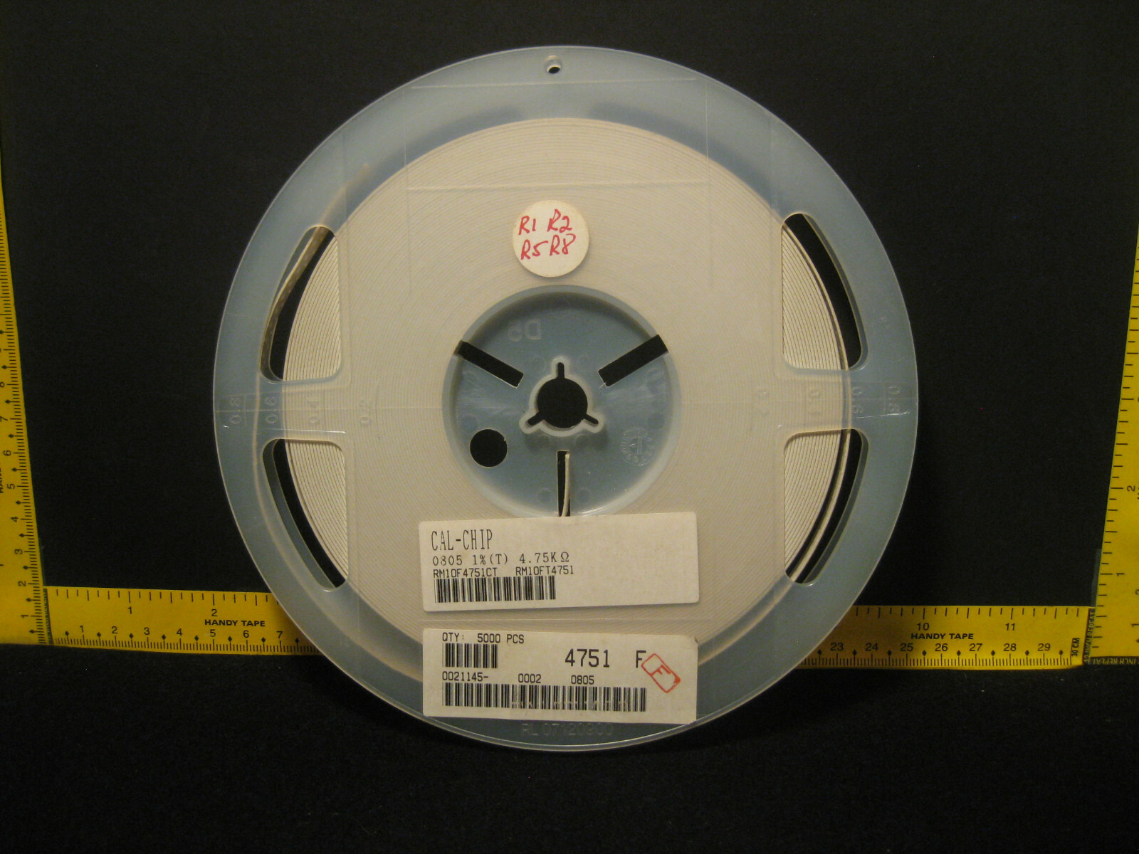 RM10F4751CT Cal-Chip Resistors RES0805 1% 4.75K OHM Reel of 3000+/- | eBay