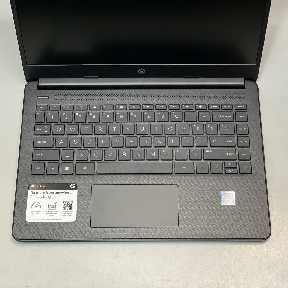 HP Laptop 14-DQ0761DX 14" Intel Celeron N4120 128GB - Jet Black | eBay
