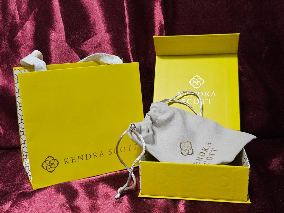 KENDRA SCOTT JEWELRY GIFT BOX - JEWELRY POUCH AND KENDRA BAG - PRE ...