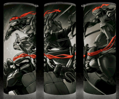 Ninja Turtles and Splinter TMNT Anime Style Cup Mug Tumbler 20oz | eBay