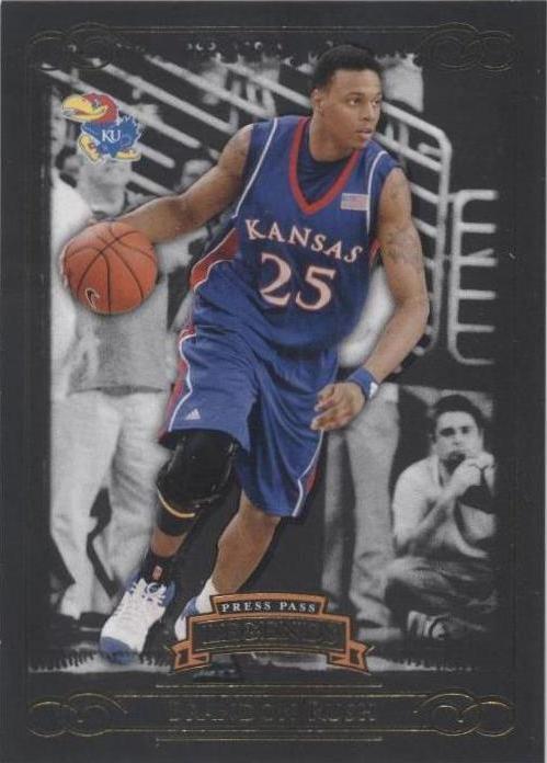 2008-09 Press Pass Legends - Brandon Rush #13 Gold /99 (RC) for sale ...