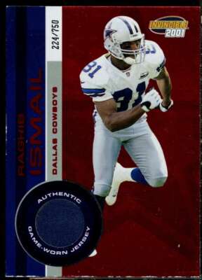 Rocket Ismail JSY Card 2001 Pacific Invincible Red #64 | eBay