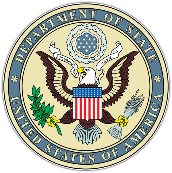 Department of State Seal United States USA Car Bumper Vinyl Sticker ...