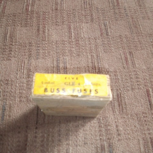 Bussman GLR 4 Buss Fuses Box of 5 | eBay