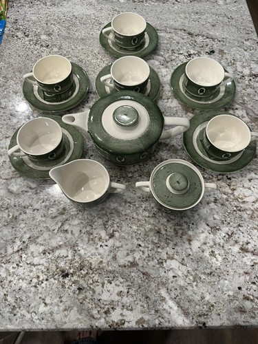 Vintage Colonial Homestead by Royal Tea Set | eBay
