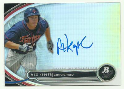 MAX KEPLER 2013 Bowman Platinum AUTOGRAPH Auto ROOKIE Refractor RC | eBay